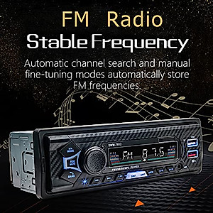 Bluetooth Single din car Stereo System for car, 7 inch Universal car Radio System for car,aftermarket car Radio,1 din car Radio,SWC/Subwoorf/BT