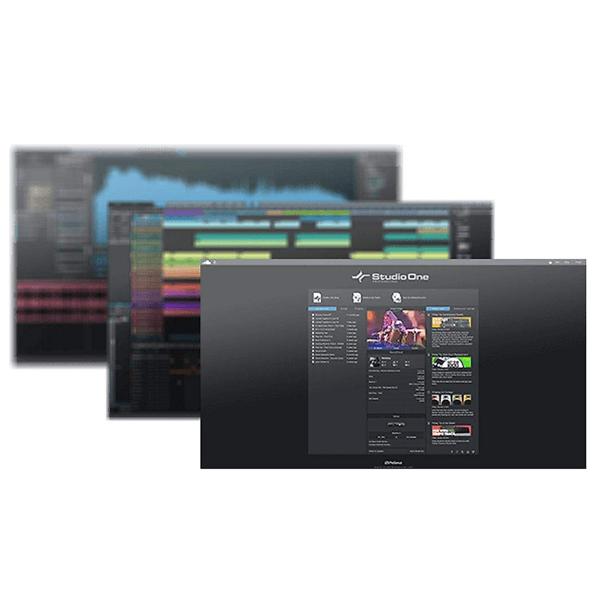 PreSonus Studio 26c 2x4 USB Type-C Audio/MIDI Interface and Studio One Artist Software kit with Condenser Microphone Shockmount, and XLR Cable