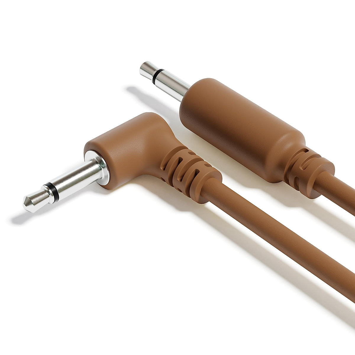 ExcelValley - Hybrid Mono Modular Patch Cables - TS 3.5mm 1/8" - Eurorack Synth Synthesizer [12-Pack | 20 cm - 7.87"]