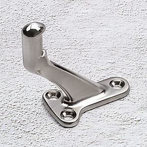 Triumph Hardware,3 Pack,3" Heavy Duty Handrail Bracket Brushed Nickel,stair railing bracket