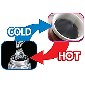 Tiger Stainless Steel Vacuum Insulated Bottle, 12-Ounce, Metallic Black