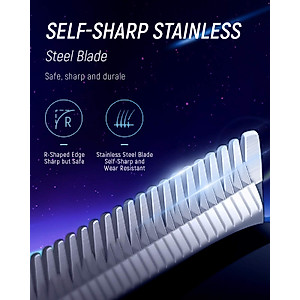 Hair Clippers SUPRENT Corded Hair Clippers for Men, 21-piece Hair Cutting Kit with 27 Cutting Length, 10 Guide Combs, Scissor, Storage Case