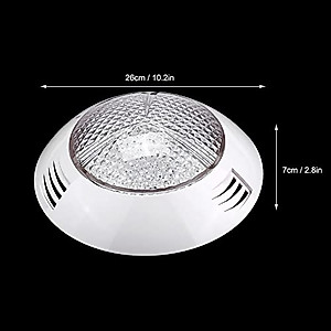 Yosoo Health Gear LED Pool Lights, 360LEDs IP68 Waterproof Submersible Light, Multicolor Underwater Lamp Pond Lights for Swimming Pool, Pond, Garden, Landscape Lighting