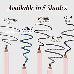 Mineral Fusion Eye Pencil, Dark Brown Eyeliner with Soothing Chamomile, Meadowfoam & Vitamin E, Velvety Smooth, Hypoallergenic Eye Makeup to Line & Define, Long-Lasting Eyeliner Pencil, Touch, 0.04 Oz