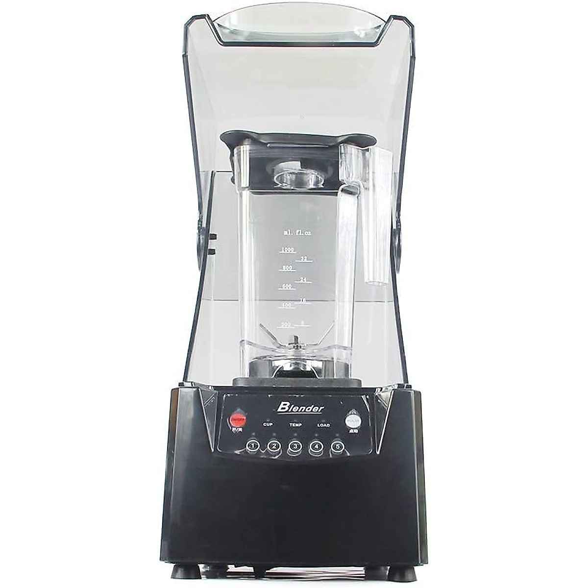 Blenders for Kitchen, 1.8L Countertop Professional Blenders Commercial Soundproof Blender Smoothie Maker Juice Ice Crusher Mixer with Two Volume Units for Making Juices