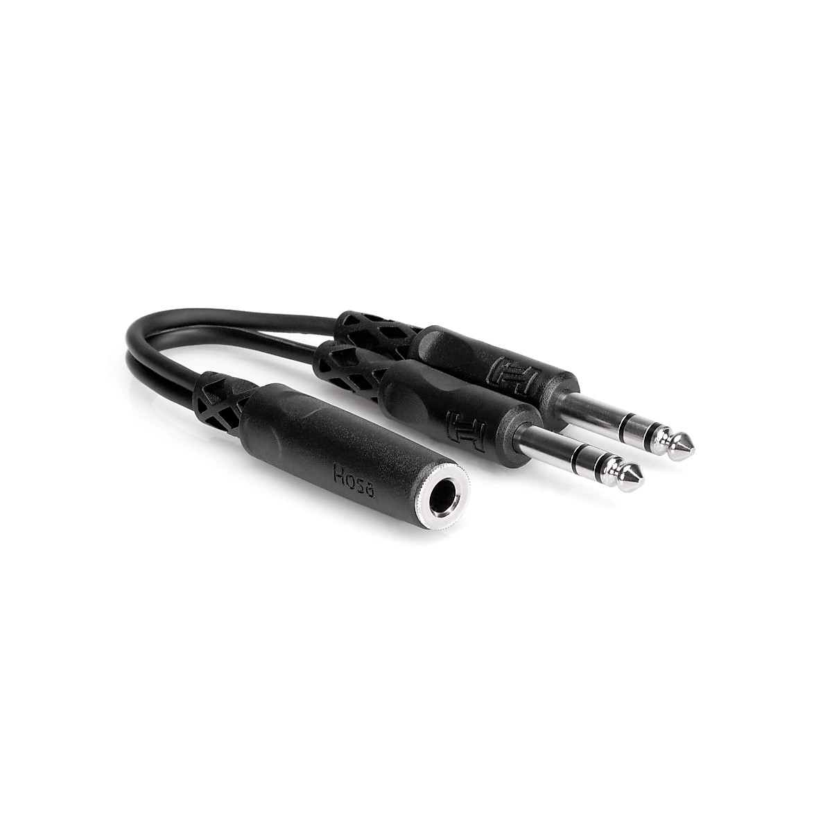 Hosa YPP-308 1/4" TRSF to Dual 1/4" TRS Y Cable