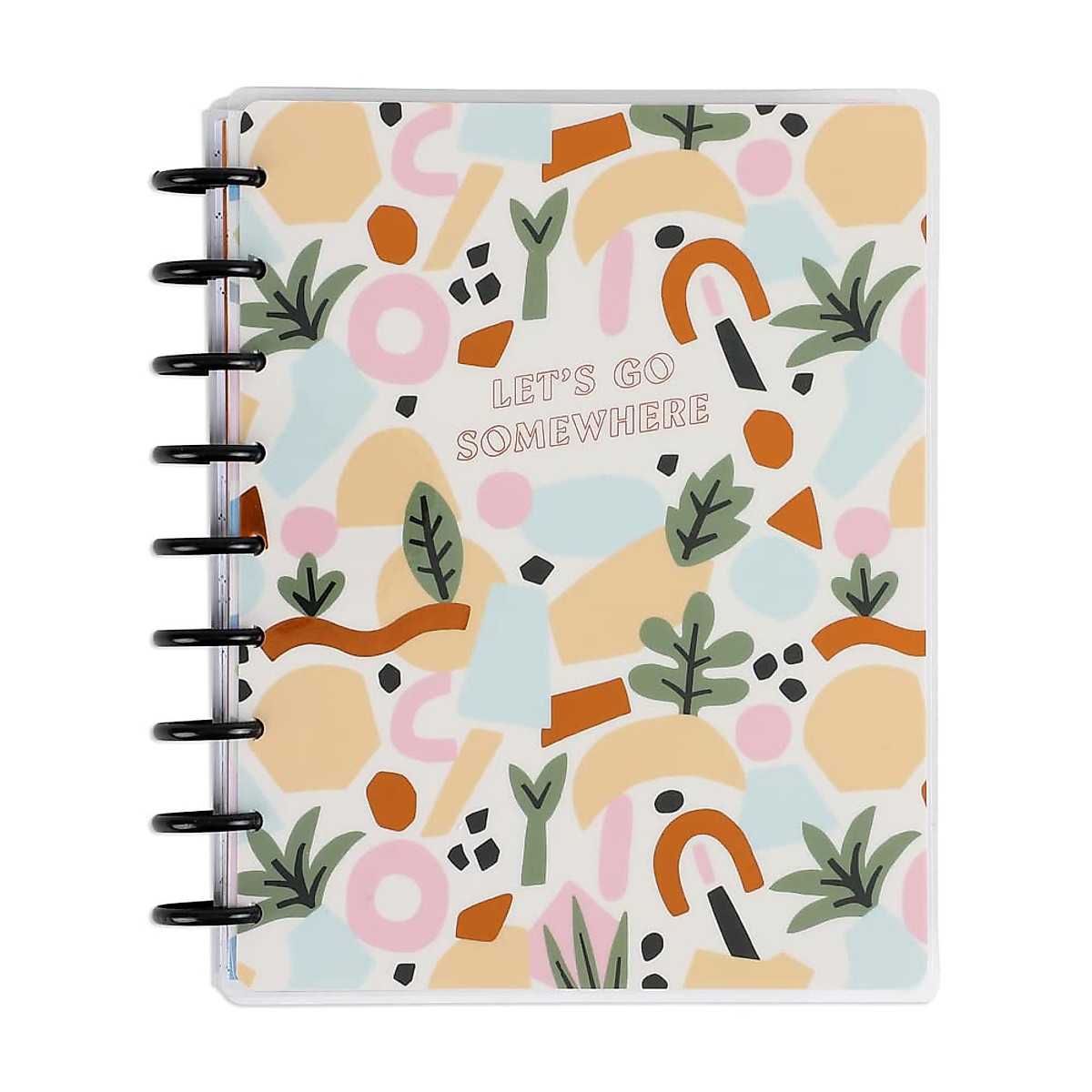 Happy Planner 18 Month Classic Planner Sticker Pack Bundle – Bright Travels - Classic Sized Planner (7” x 9.75”) July 2023 – Dec 2024 & 30 Sheet Sticker Book, 680 Stickers Total