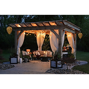 4-Pack Waterproof for Hanging Decorations on Patio, Outdoors