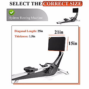 Neoprene Screen Cover for Hydrow Rowing Machine - Neoprene Monitor Cover with Super-Soft Velvet, Neoprene Screen Protector Compatible with Hydrow Rower Screen from Dust and Damage