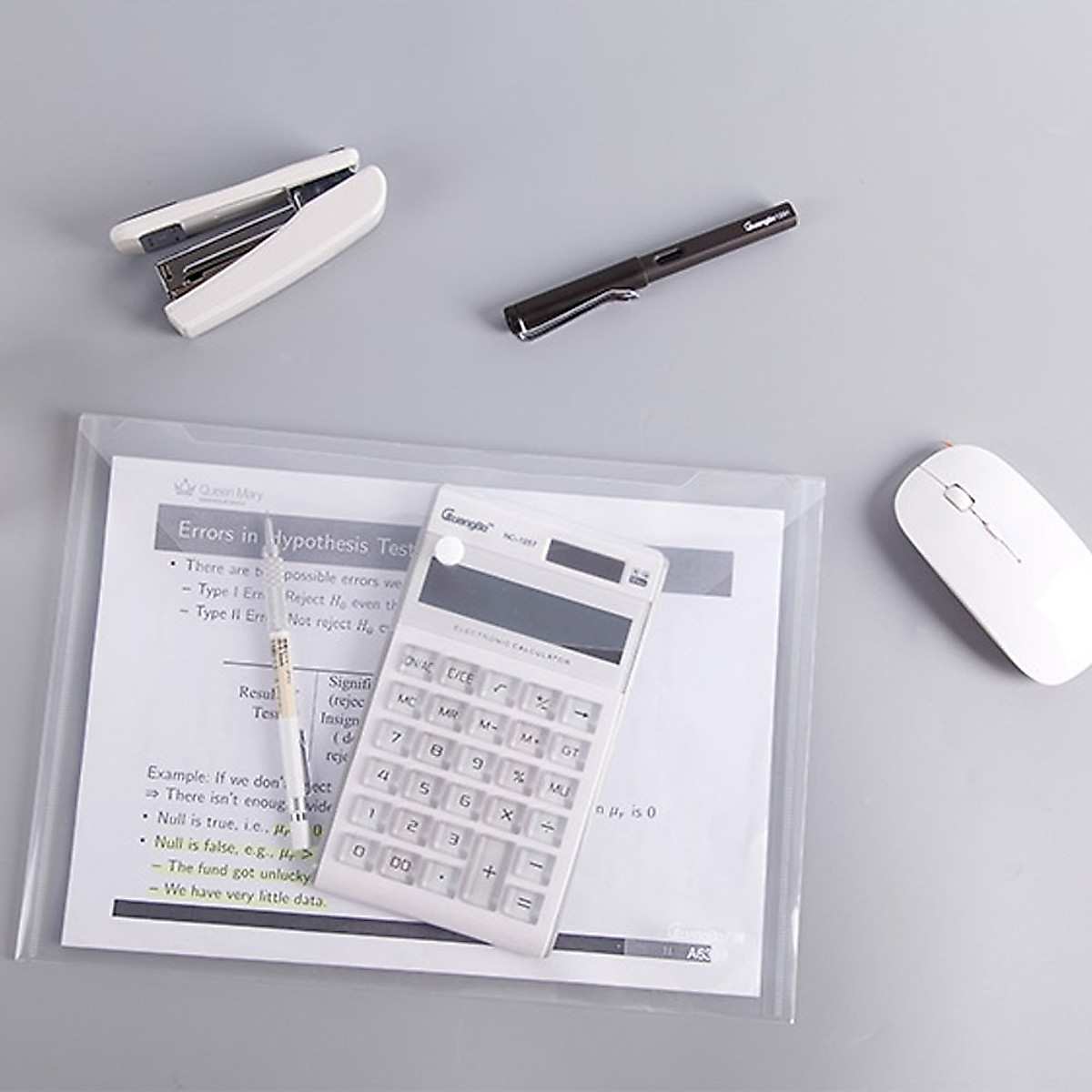 EOOUT 30pcs Plastic Envelopes, Clear Reusable Poly Envelope Waterproof File Folder with Snap Button, US Letter, A4 Size, for School Office Supplies