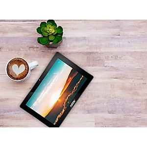 Fusion5 10" Windows 10 Ultra Slim Windows Tablet PC- (4GB RAM, 128GB Storage, USB 3.0, Intel, 5MP and 2MP Cameras, Windows 10 S Tablet PC) (128GB)