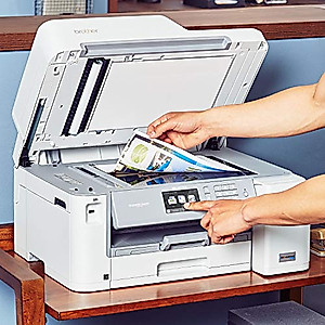 Brother Inkjet Printer, MFC-J5845DW XL, INKvestment Color Inkjet All-in-One Printer with Wireless, Duplex Printing and Up to 2-Years of Ink In-box