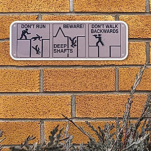 Danger Floating Shelves for Wall Decor Wall Decorations 16"x 4"