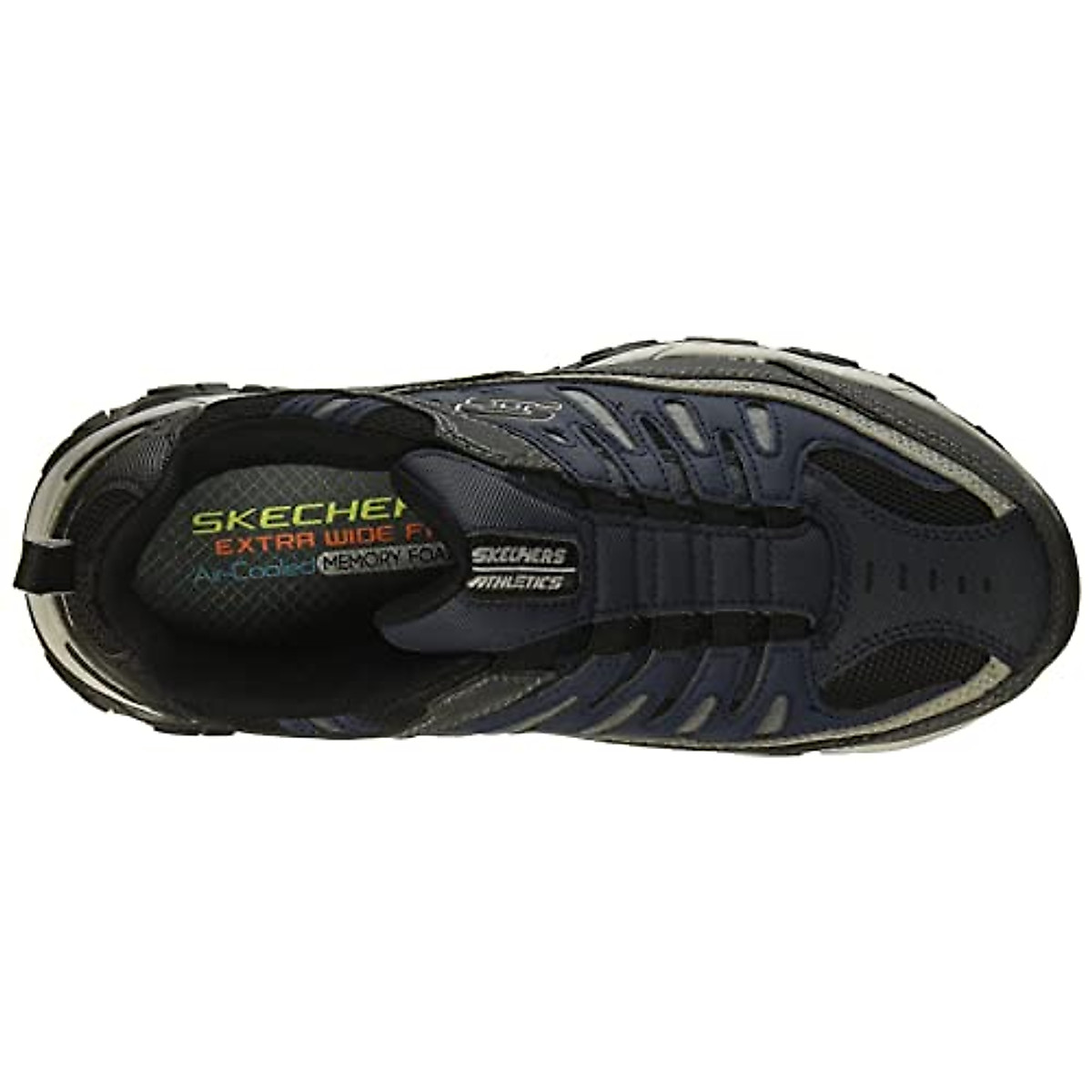 Skechers Sport Men's Afterburn M. Fit Wonted Loafer,navy/gray,9 M US