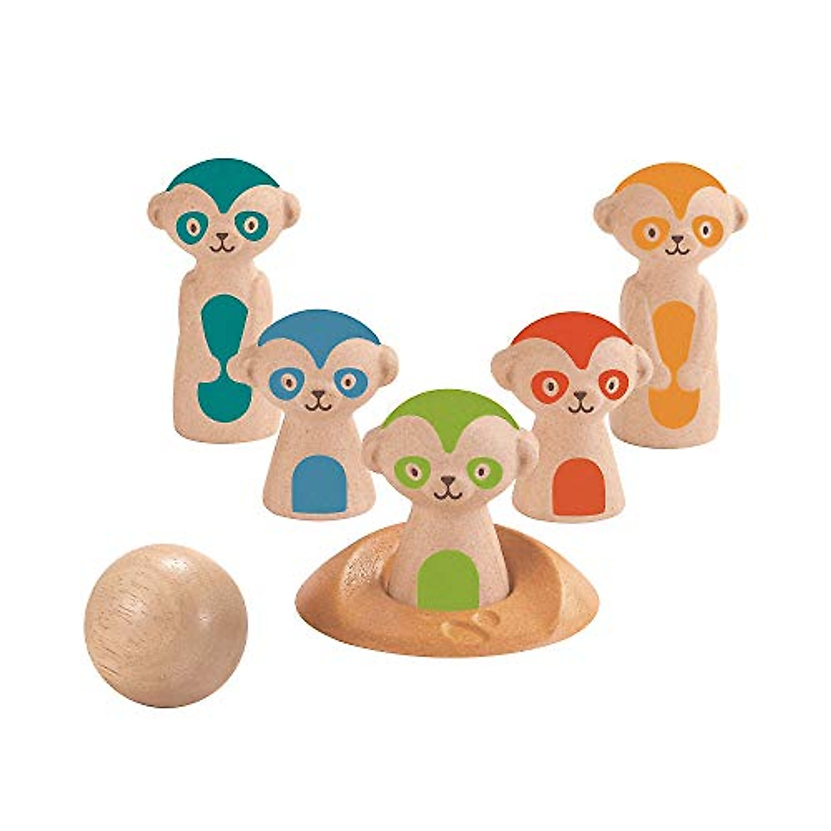 Amazon Basics Gross Motor Case Pack, Mini Golf, Walking Cups, Balance Board, Meadow Ring Toss, Meerkat Bowling