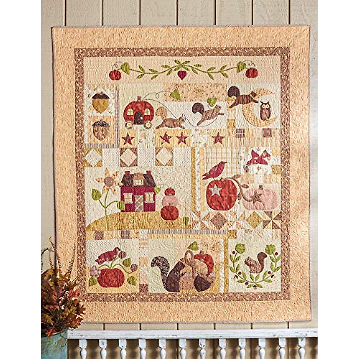 Pumpkin Hill: Appliqué a Whimsical Quilter's Tale