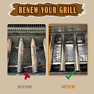 SafBbcue G470-5200-W1 Grill Parts Kit for Charbroil Performance 5 Burner 463347519 463243518 463243519 463275717 463275517 463347518 463373019 463373319 G470-0004-W1 Grill Parts, 304 Stainless Steel