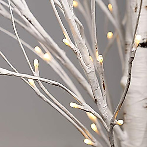 Twinkle Star Lighted Birch Tree for Home Wedding Festival Party Christmas Decoration (8 ft)