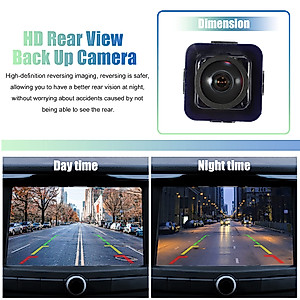 X AUTOHAUX Back Up Camera EL3T-19G490-AA Rear View Park Assist Reverse Camera with Pry Bar for Ford F-150 2011-2014