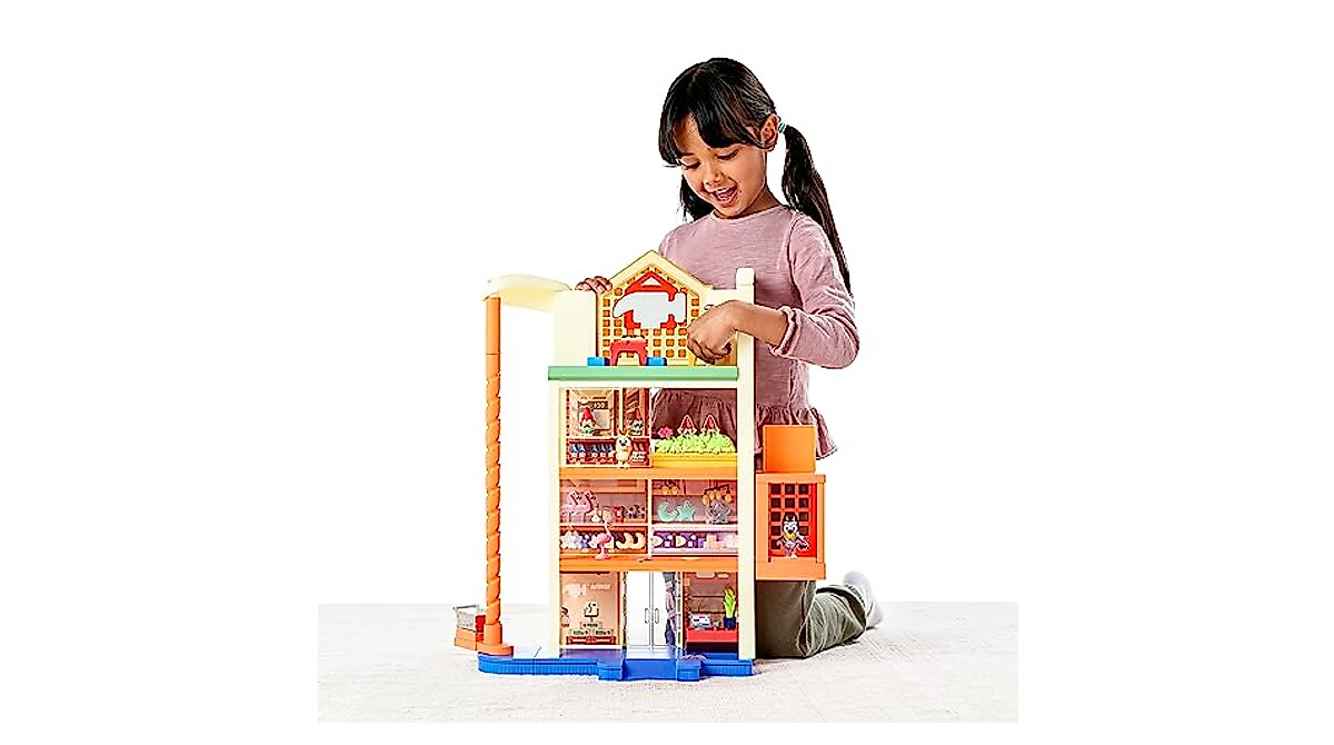 Bluey Hammerbarn Mega Set with Lift, Lights & Sounds | Amazon Exclusive