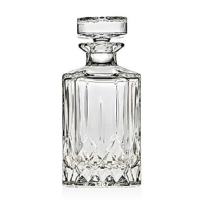 Godinger Silver Art Oxford Crystal Collection Whiskey Decanter With Stopper (650ml)