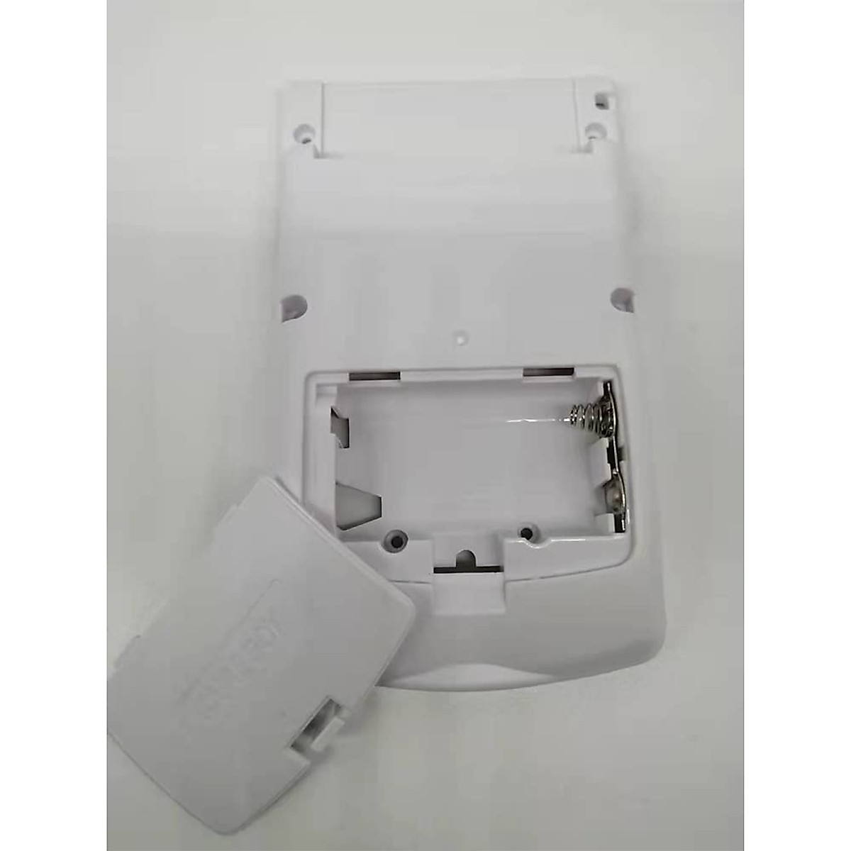 Cowhilan Replacement IPS Full Housing Shell Case + Screwdrivers Compatible with Gameboy Color GBC IPS Highlight Screen Console, White