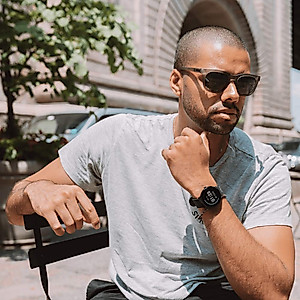 iTouch Sport Solid Silicone Smartwatch Straps, Replacement Smartwatch Straps, Solid Silicone Straps for Smartwatches, Compatible ONLY with The iTouch Sport Smartwatch (Red)