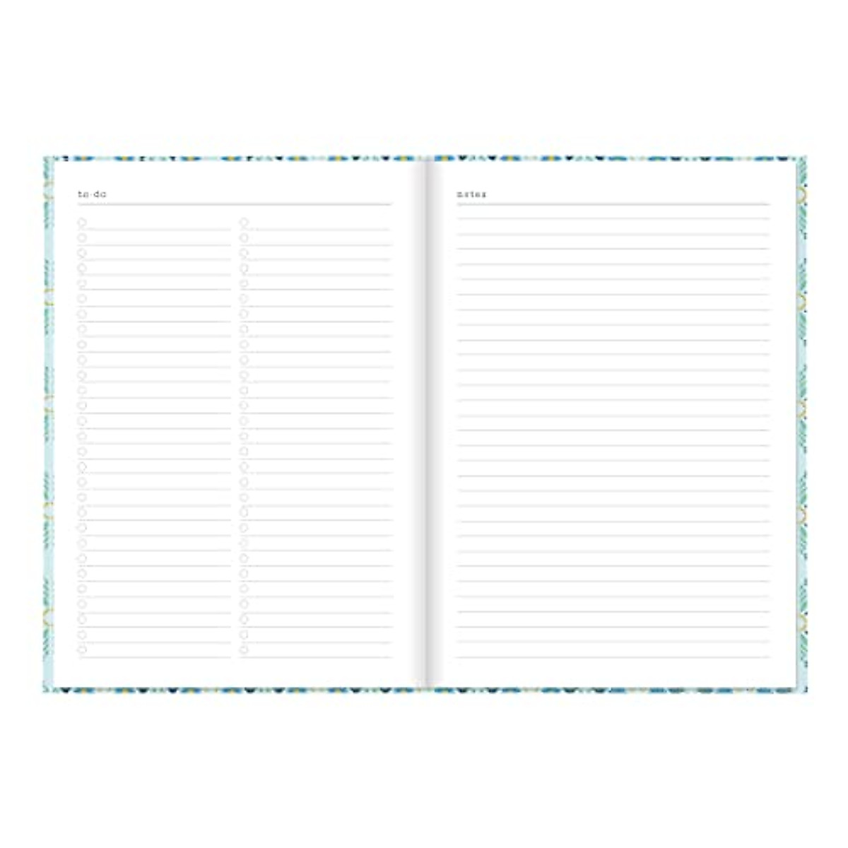 Letts Morocco Weekly/Monthly Planner, 12 Months, January to December, 2024, Sewn Binding, A5 Size, 8.25" x 5.875", Multilingual, Sky (C082391-24)