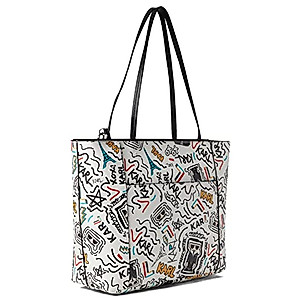 Karl Lagerfeld Paris Adele Tote White Combo One Size