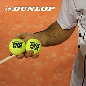 Dunlop Sports Dunlop Pro Padel, 3-ball can, Yellow