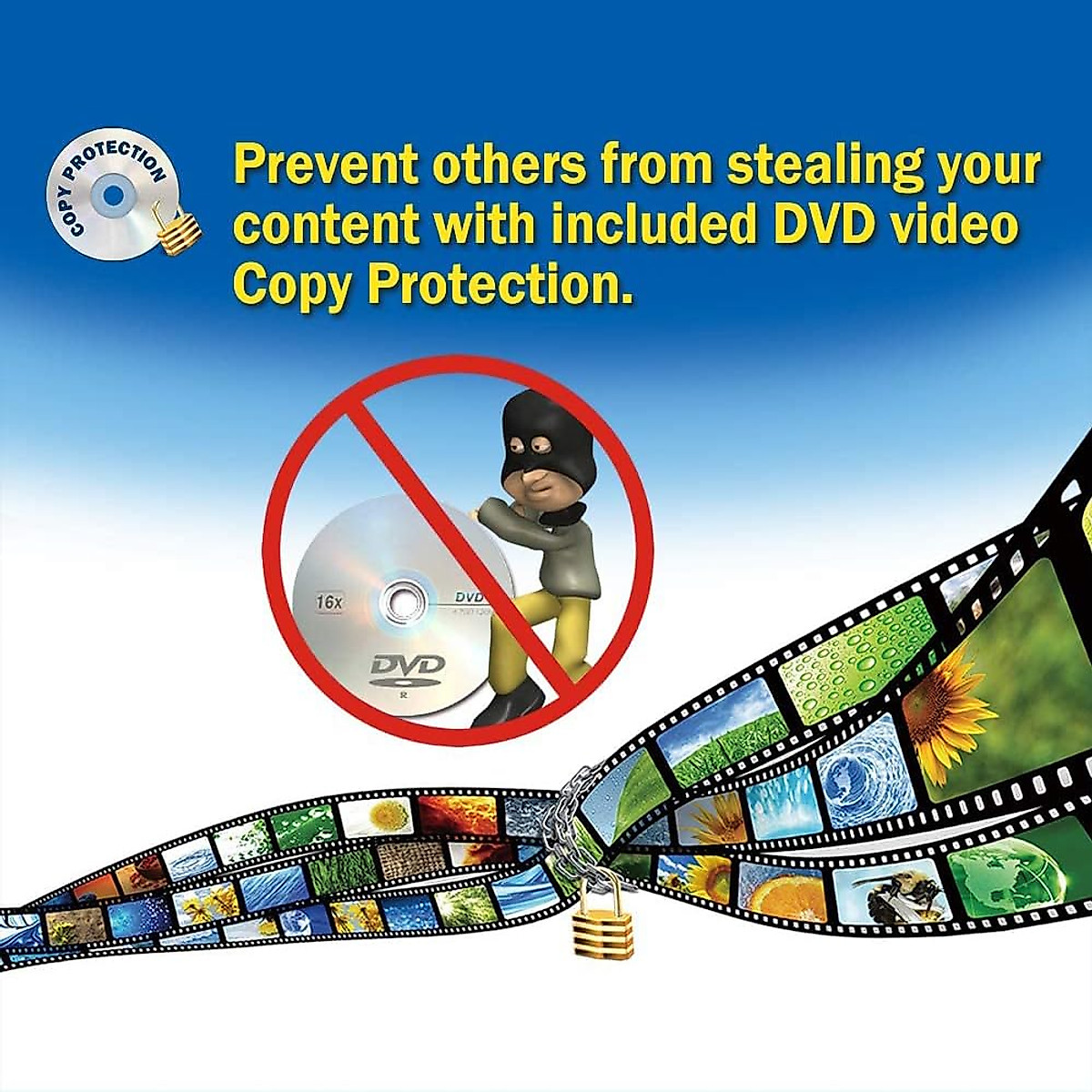 PlexCopier 24X 1 to 3 CD DVD M-Disc Supported Duplicator Copier Tower with Free Copy Protection