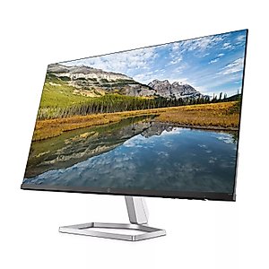 HP 27" IPS Diagonal FHD (1920 x 1080) Anti-Glare Computer Monitor | AMD FreeSync | Low Blue Light Mode | HDMI DisplayPort | 178° Height Adjustable | with High Speed HDMI Cable Bundle
