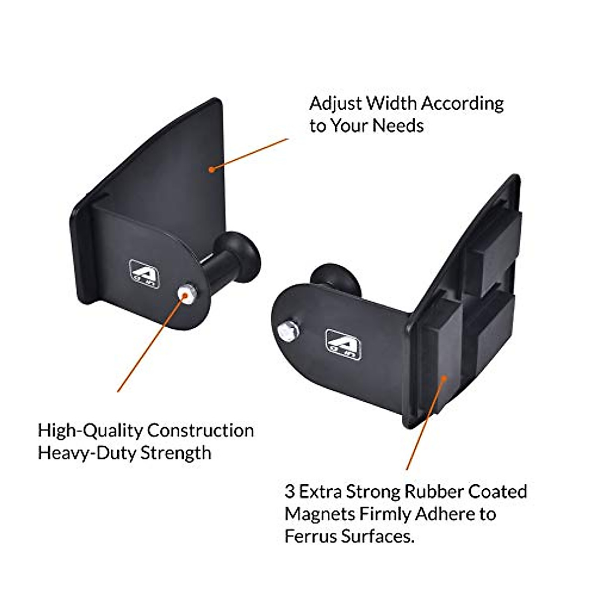 Aain Magnetic Toolbox Tray Set, Tool Box holder Accessories for Tool Organizer,Garage Storage, 2 Trays, Can Caddy, Paper Towel & Screwdriver Holder (A049)