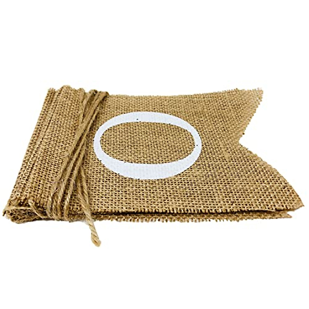 Shimmer Anna Shine Oh Baby Burlap Banner for Baby Shower Decorations and Gender Reveal Party