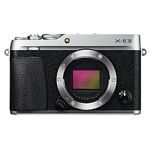 Fujifilm X-E3 Mirrorless Digital Camera, Silver