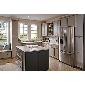 Peerless Claymore 2-Handle Kitchen Sink Faucet with Side Sprayer, Chrome P299575LF