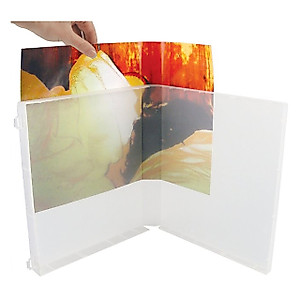 UniKeep Case - 1.5 inch Spine - with Clear Overlay - No Rings - Pack of 3