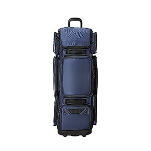 DeMarini Special Ops Front Line Wheeled Bag, Navy, L: 38" W: 13.5" H: 11"