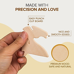 Hands Craft DIY 3D Wooden Puzzle – 6 Assorted Dinosaur Bundle Pack Set Brain Teaser Puzzles Educational STEM Toy Adults and Kids to Build Safe and Non-Toxic Easy Punch Out Premium Wood JP2B1