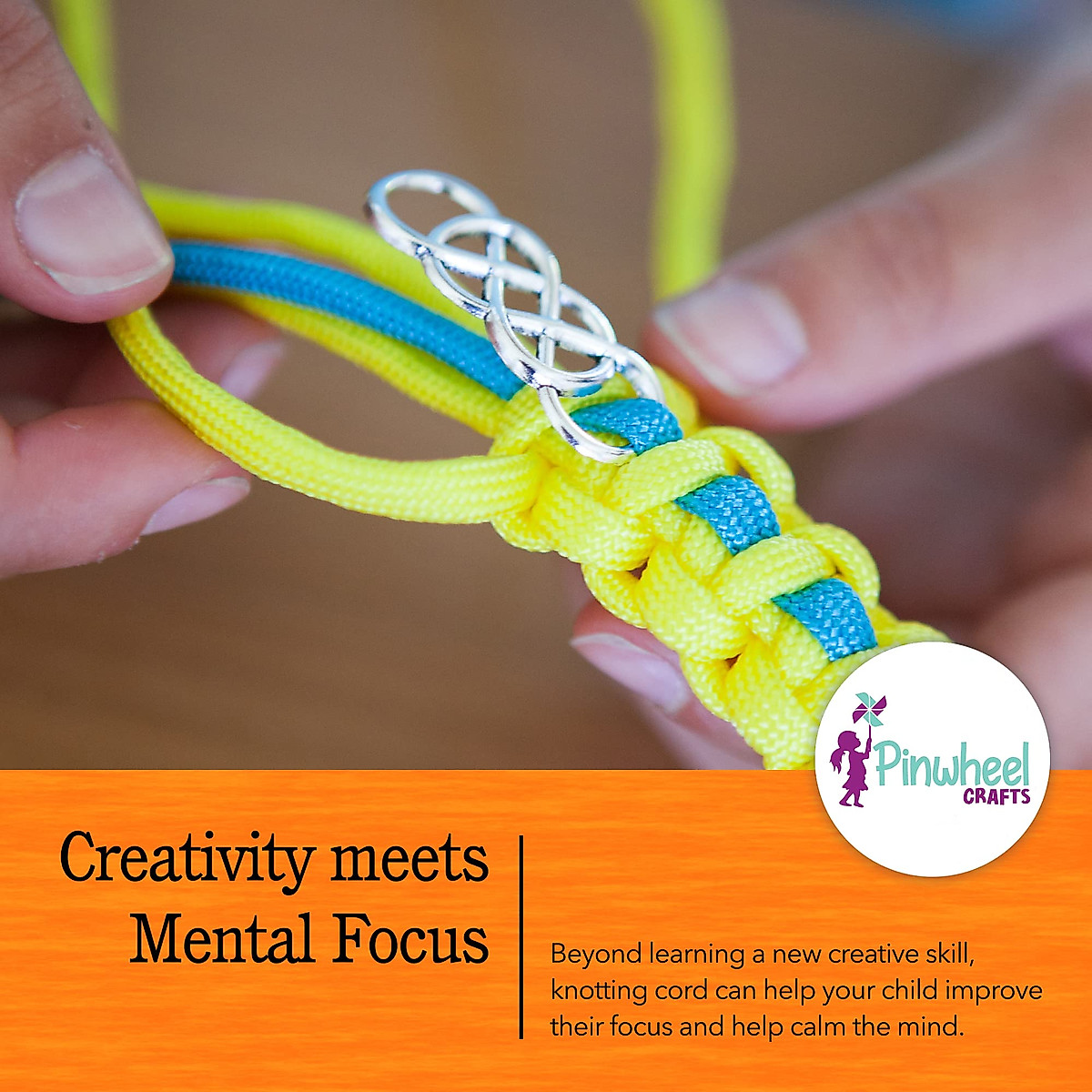 Pendant Jewelry Kit & Paracord Bracelet Kit Bundle - Fun DIY Arts and Crafts Project for Kids Ages 6 7 8 9 10 11 12 - Great Gifts for All Occasions