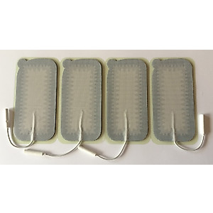 Empi StimCare Premium 2" x 4" Rectangle Electrodes 4 per Pack 199659-001