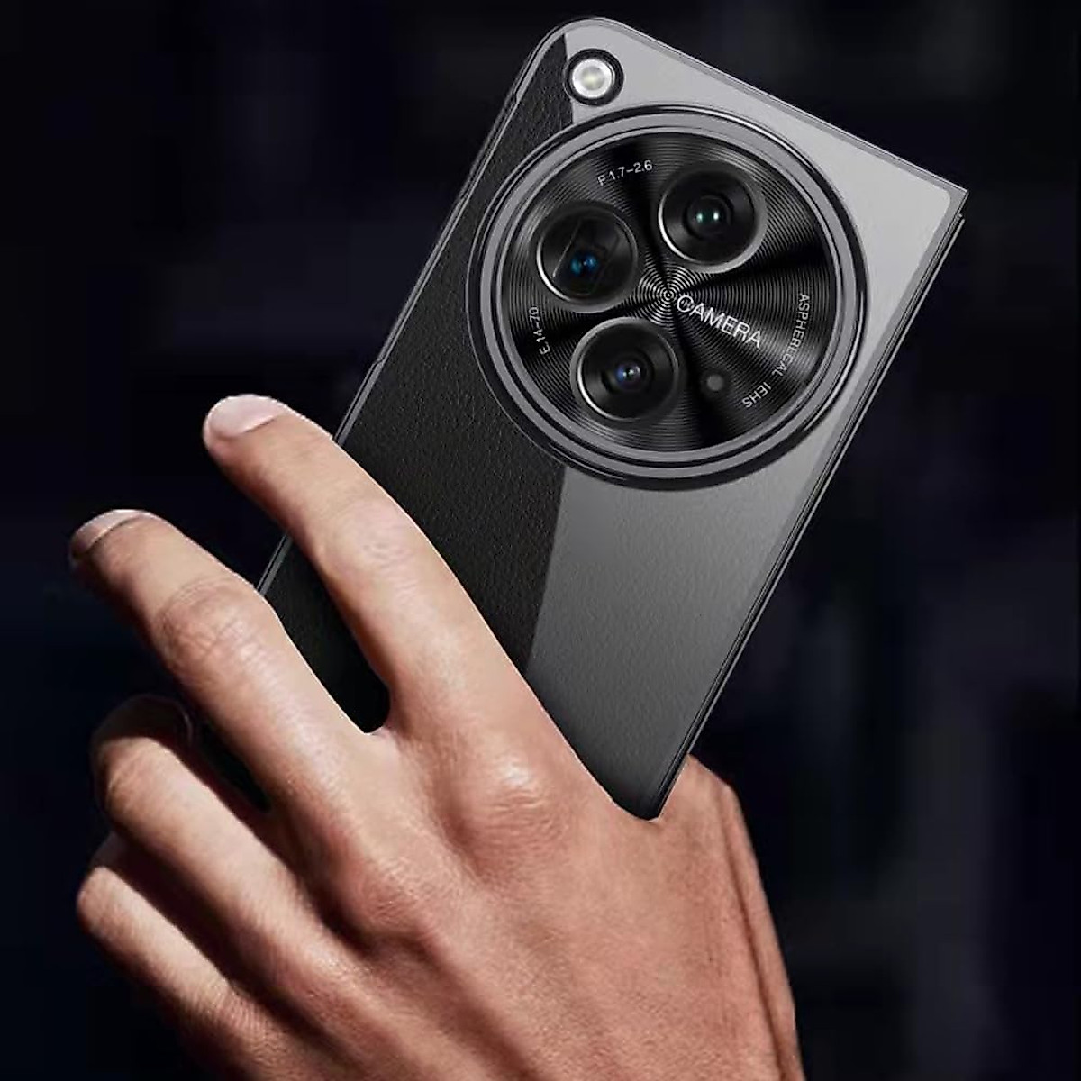 Gufiire Clear for OnePlus Open Case, Anti-Yellowing Slim Thin Crystal Transparent Protective Phone Cover for One Plus Open 5G Case 2023 (Clear)