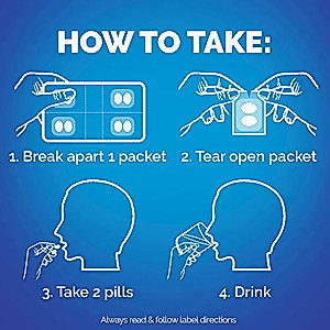 Alka-seltzer Plus Cold & Flu, Power Max Cold and Flu Medicine, Night, For Adults with Pain Reliever, Fever Reducer, Cough Suppressant, Nasal Decongestant, Antihistamine, 36 Count