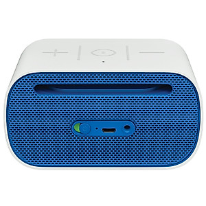 Logitech UE Mobile Boombox Bluetooth Speaker and Speakerphone - Blue Grill/Light Grey