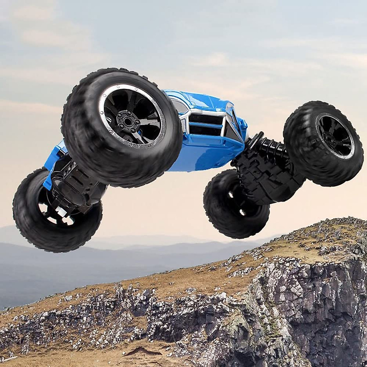 HDZXC High Speed Remote Control Car,Race Stunt Toy Car,Twisting Climbing Vehicle,360° Flips Drift Off Road Truck,for Kids Boys and Girls Ages 6+ Birthday