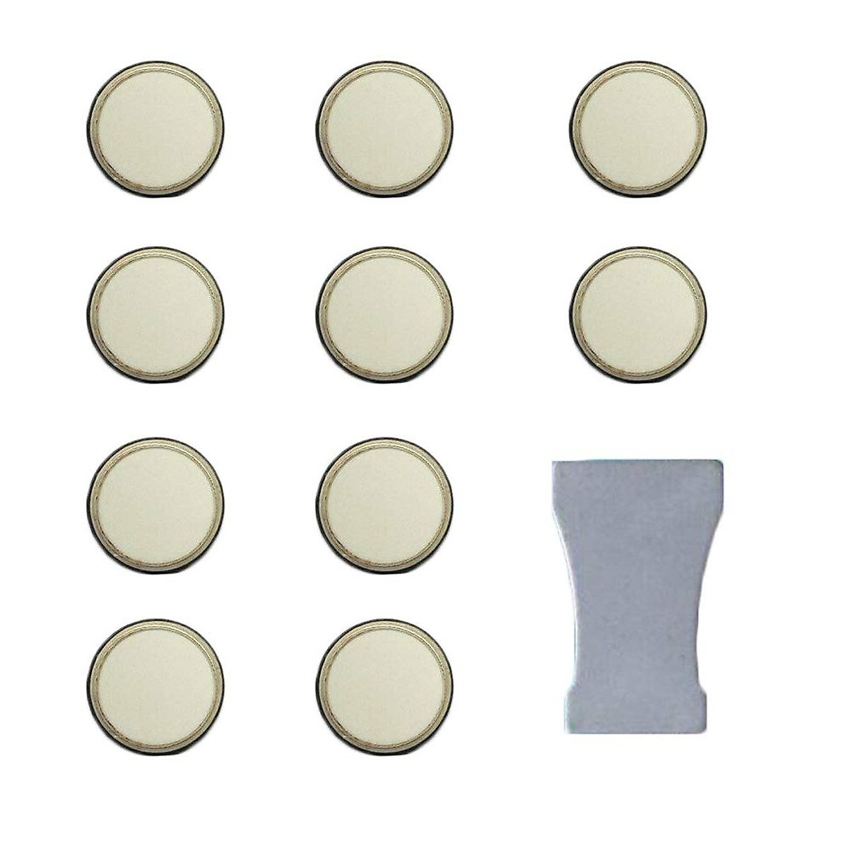 16MM Ultrasonic Mist Maker Water Fogger Ceramics Discs with Replacement Tool, Atomizer Humidifier Accessories Pack of 10