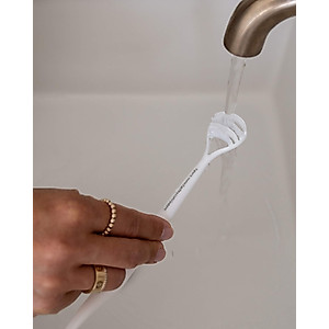 BAO TEA All-in-One Toothbrush & Tongue Cleaner: Comprehensive Oral Health Solution, Versatile Dental Care with Integrated Tongue Cleaning Design and Ultra-Soft Bristles