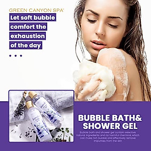 Spa Gift Baskets for Women 11pcs Lavender Bath Gift Set with Body Lotion, Essential Oil, Ideal Gifts for Women, Holiday Gifts Box for Mother's Day Birthday Christmas Valentine's Day, Spa Gifts for Mom