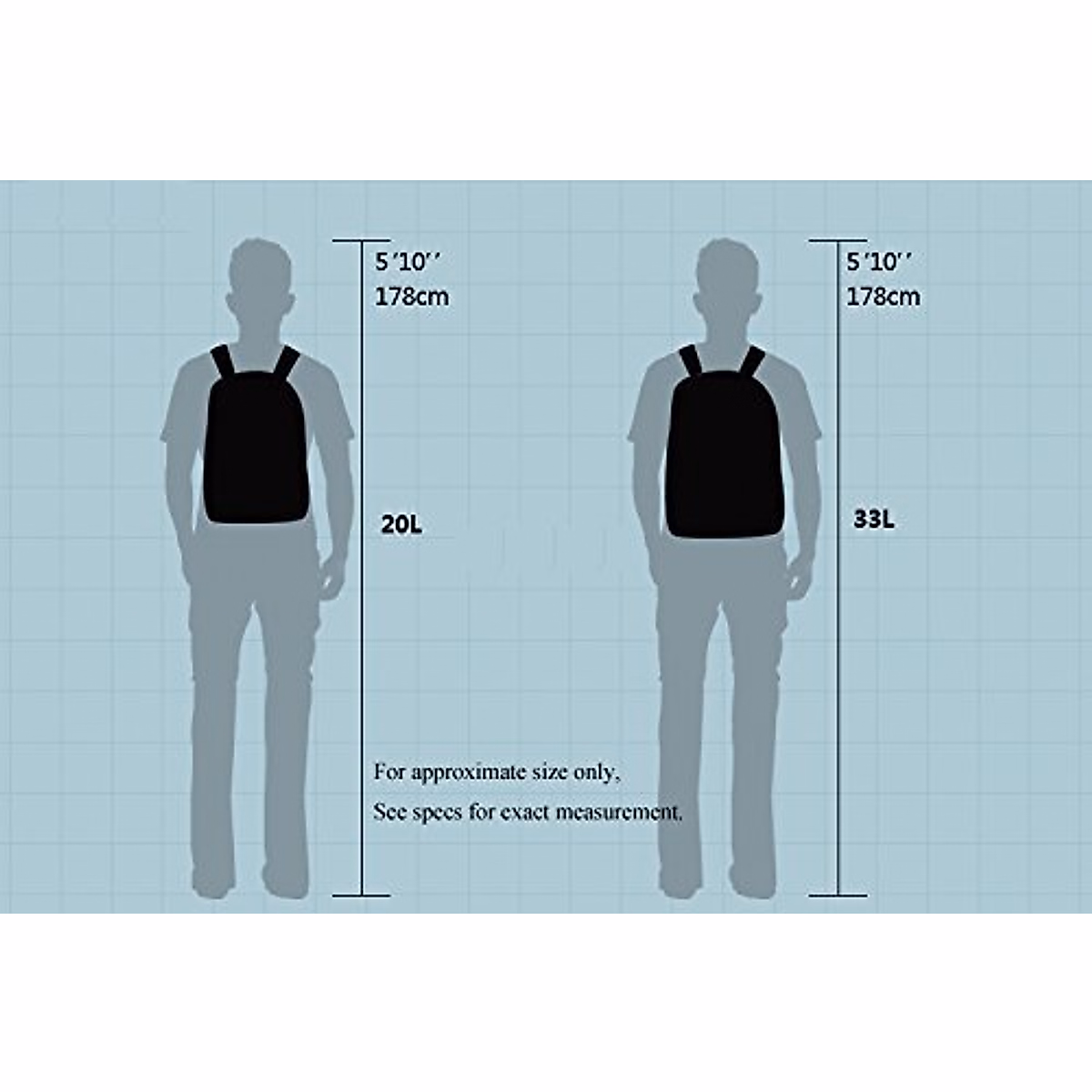 Outlander Packable Handy Lightweight Travel Hiking Backpack Daypack-Orange