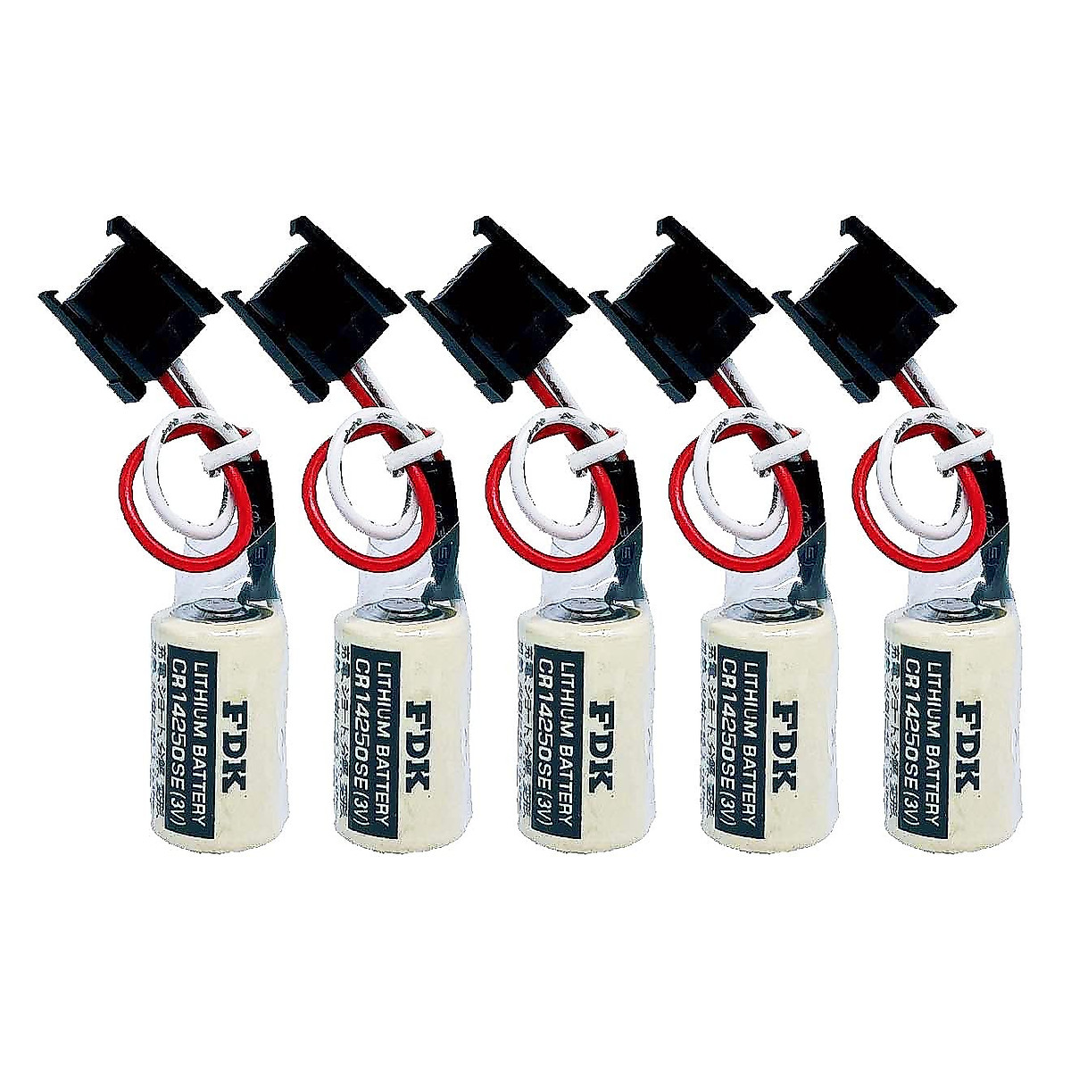 SHENYANG (5 Pack) CR14250SE 1/2AA 3V Battery for Sanyo PLC 1747-BA Backup Power Supply